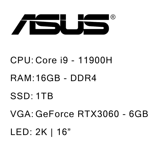 لپ تاپ ایسوس ASUS ROG Zephyrus M16 GU603HM - 138855 - فروشگاه اینترنتی ...